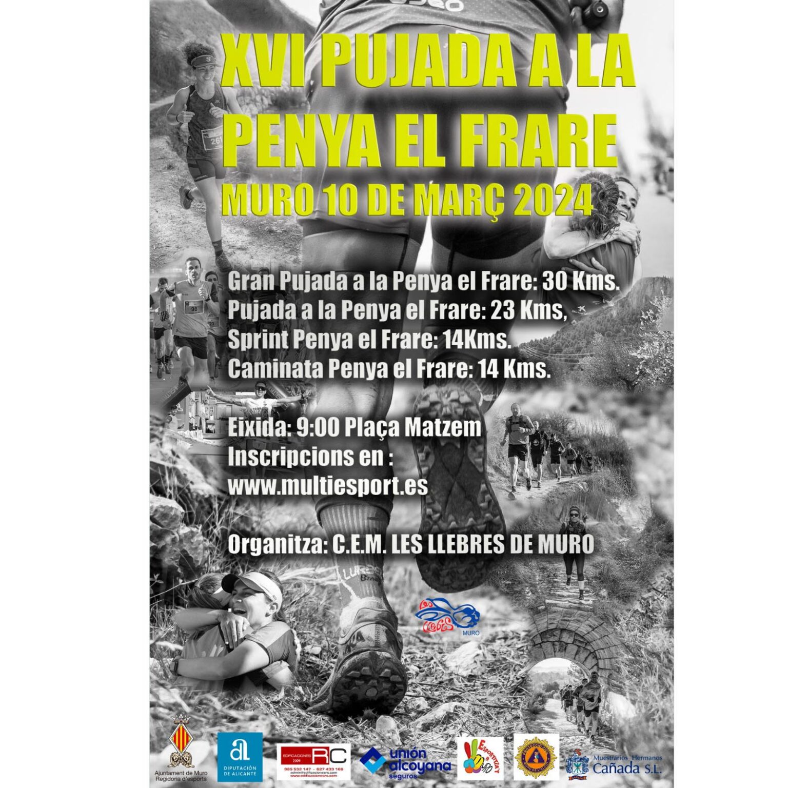 2024 XVI PUJADA A LA PENYA EL FRARE - Cronometraje deportivo - Multiesport